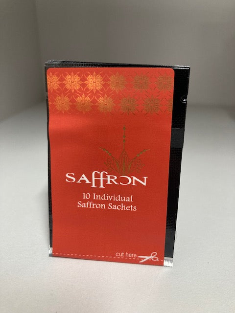 Gamila Saffron Threads 10pack of sachets - Pepo Farms